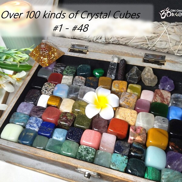 Crystal Cubes - Etsy
