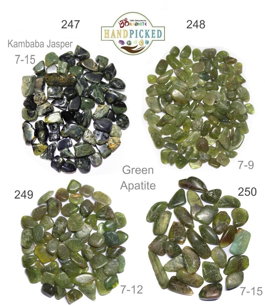 220 Types Tumbled Crystals / 60g Packs / Natural Gemstone - Etsy Canada