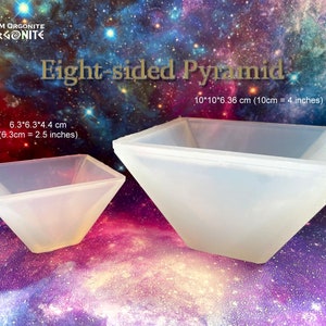 Eight-sided Pyramid Silicone Mold | 4 Inches / 2.5 Inches | Ancient ...
