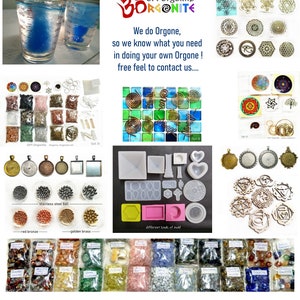 200g Assorted Crystals and Gemstones | Cystal Healing | Resin Art ...