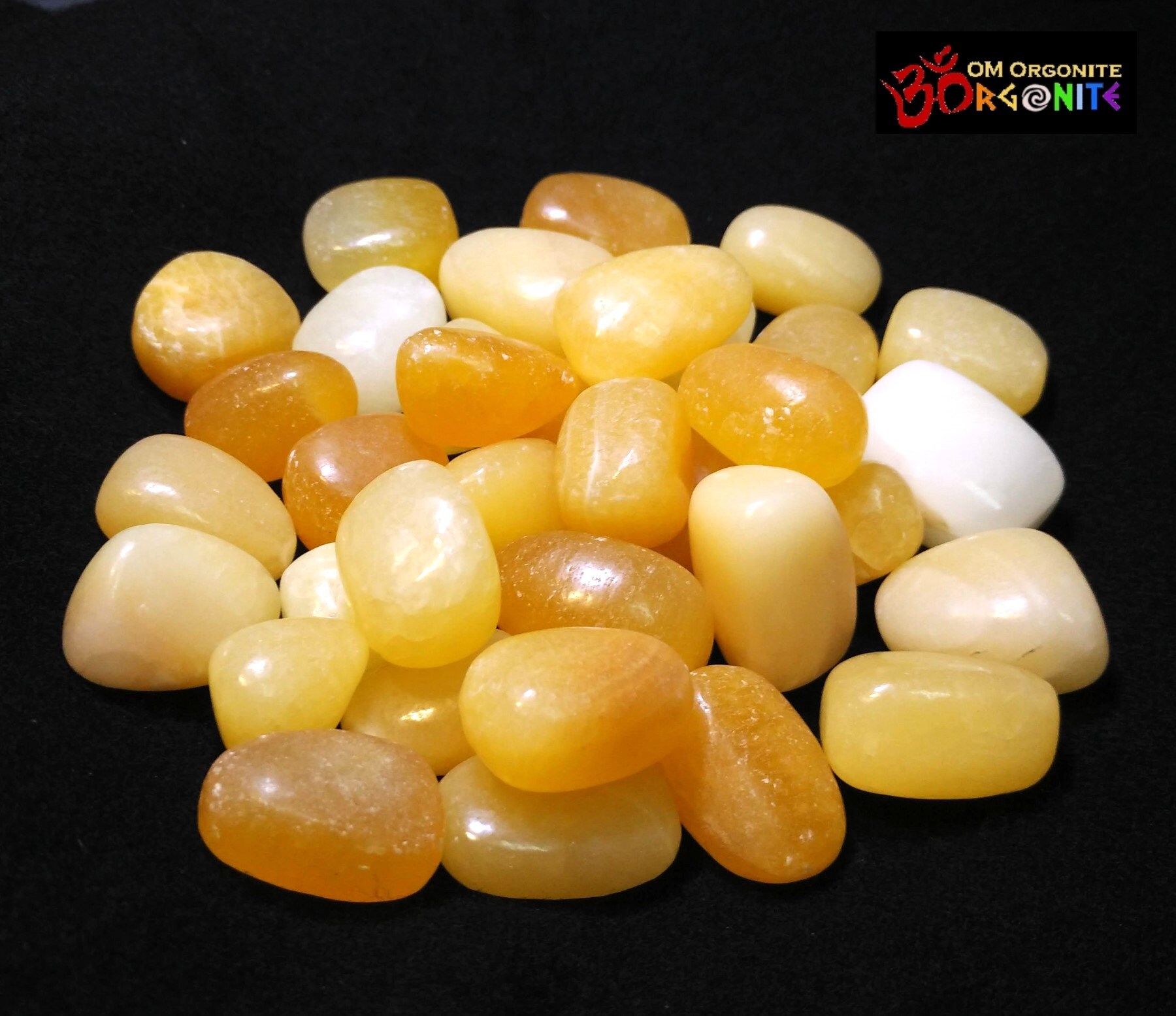 3 Pcs of Perfect Yellow Jade / Tumbled Healing Stones / Pocket - Etsy