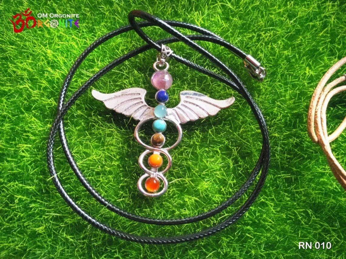 7 Chakras Necklace / Tree of Life / Seed of Life/ Ankh / Reiki | Etsy