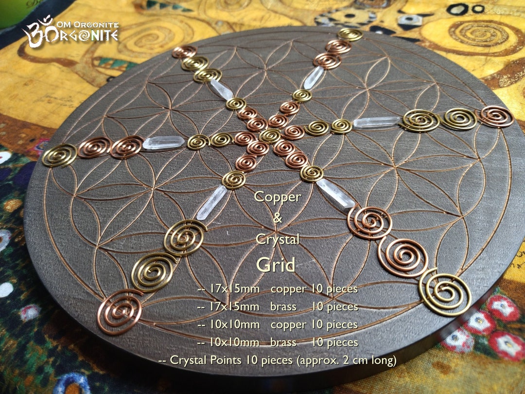 Copper and Crystal Grid (basic Kit) - Etsy