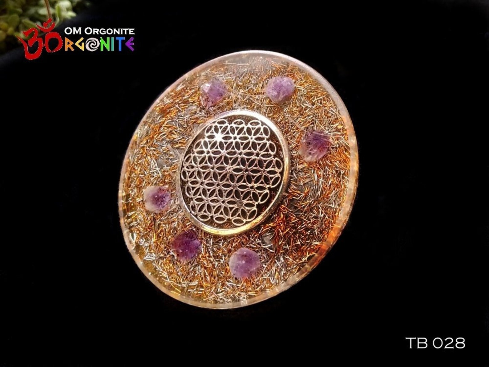Orgonite Tower Buster / The Eye of Horus / The Flower of Life | Etsy
