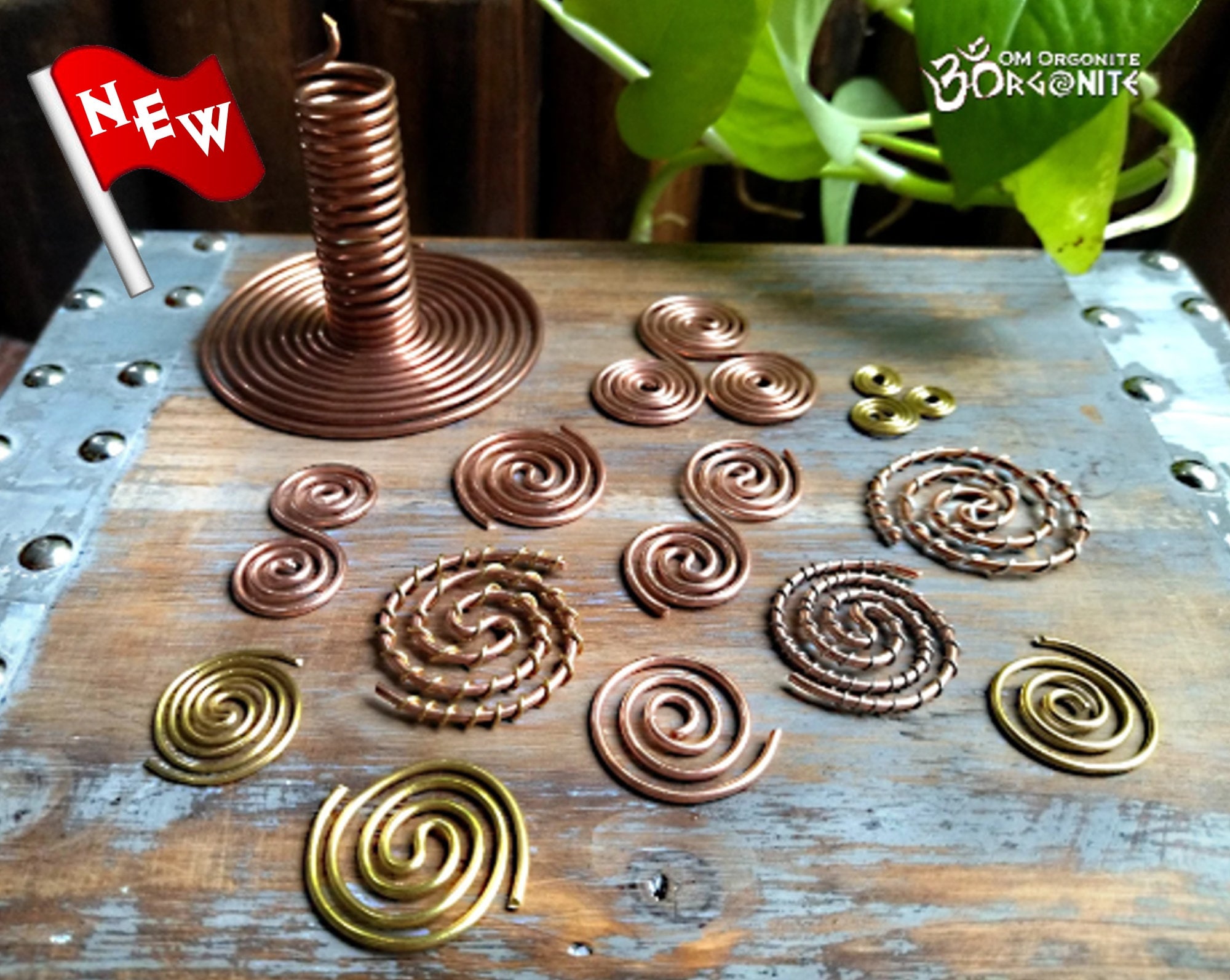 Spiral Copper Coil - Etsy