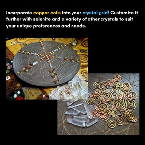 Set of 30 Pieces of Copper Spiral Coils | Orgonite Making Supplies ...