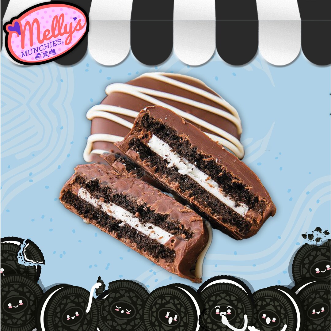 Chocolate Covered Oreos Hand Dipped in Gourmet Belgian Chocolate Set of ...