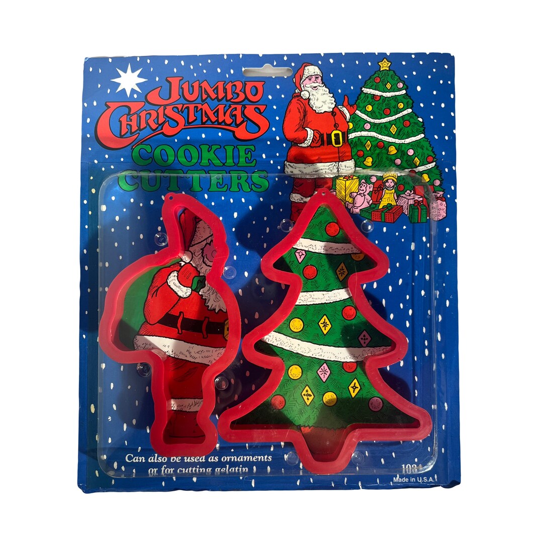 Vintage Red Jumbo Cookie Cutter Made in the USA, Ensar Corp - Etsy