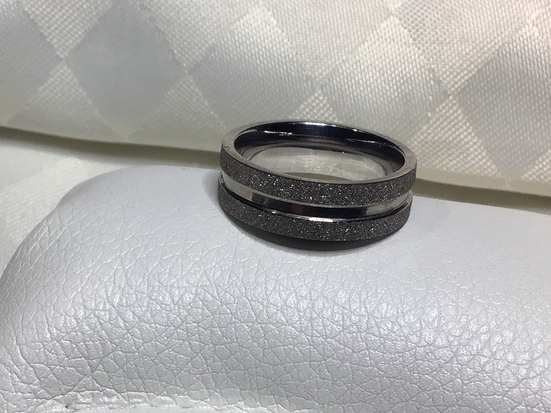 Very Nice Silver Stainless Steel Rush for Men or Women, Size 9.5 US - Etsy