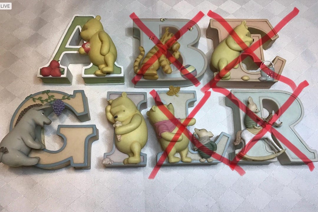 Adorable Disney Letters for Wall Decoration - Write Your Child's Name ...