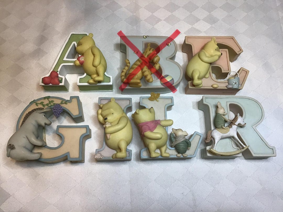 Adorable Disney Wall Decor Letters Write Your Child's Name or Initials ...