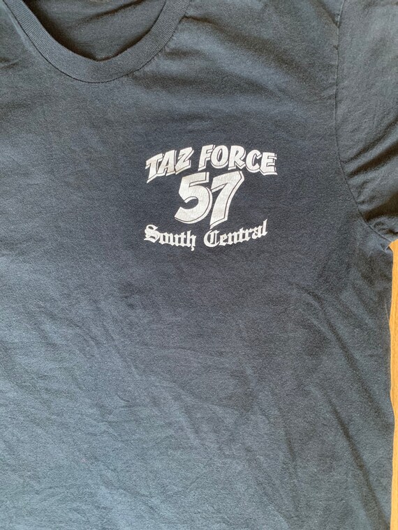 Taz Force 57 LA City Fire Vintage T-shirt. Size Large - Gem