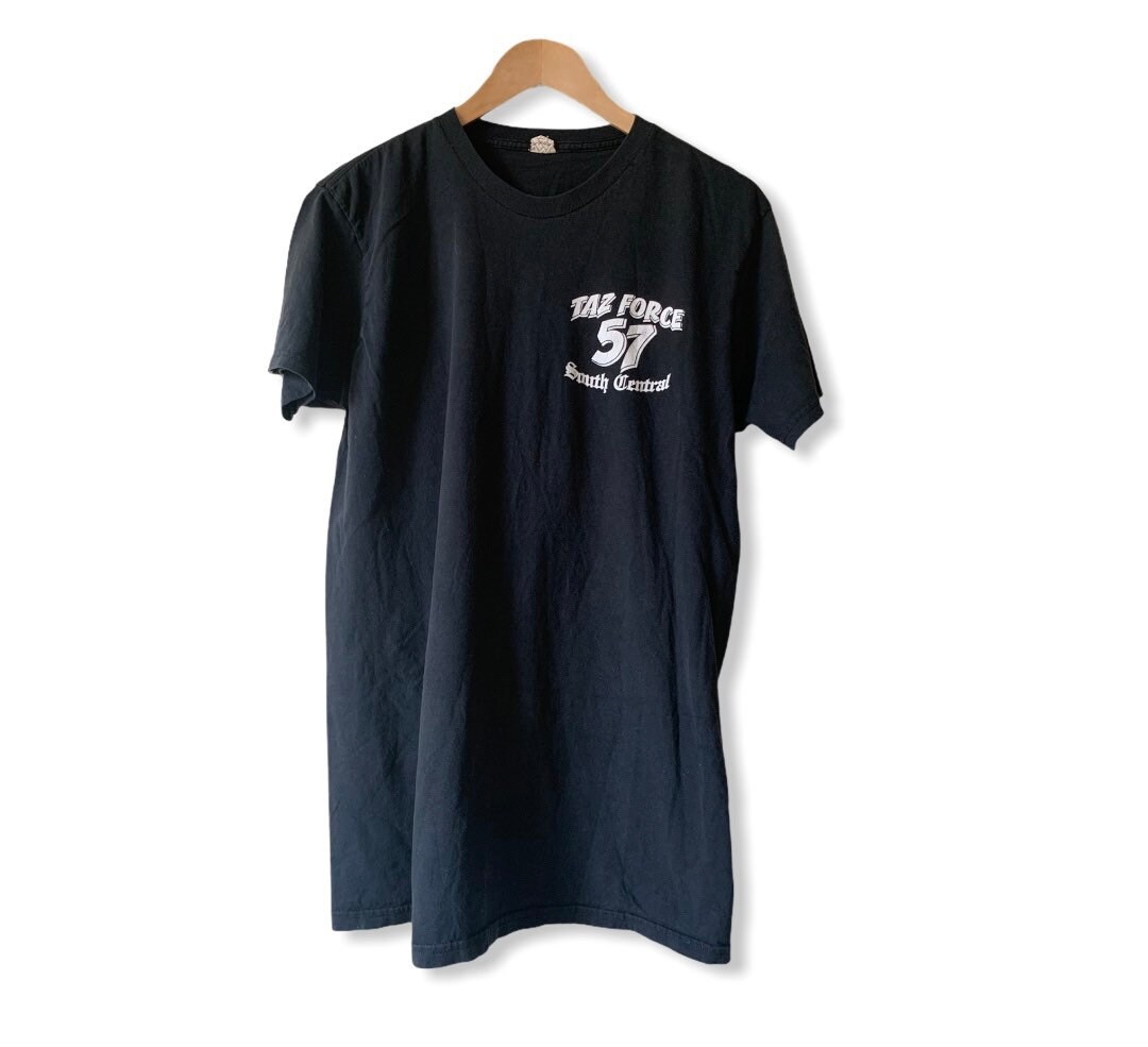 Taz Force 57 LA City Fire Vintage T-shirt. Size Large - Etsy