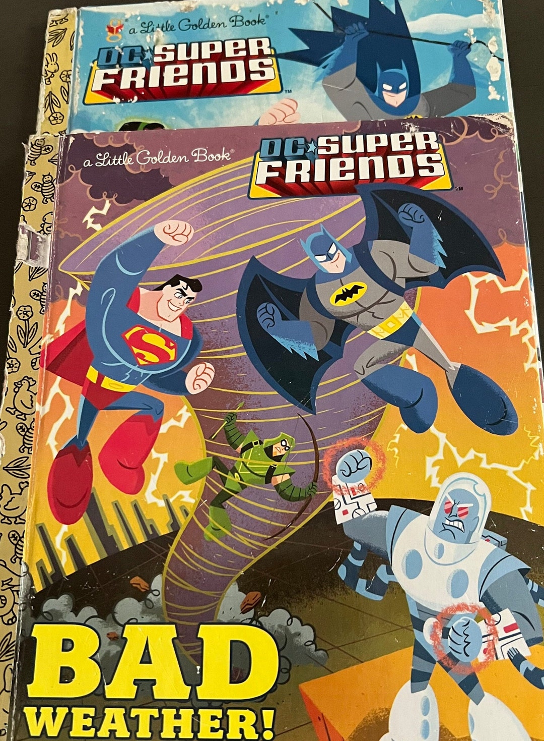 Vintage Little Golden Books: DC Super Friends Set of 2 - Etsy