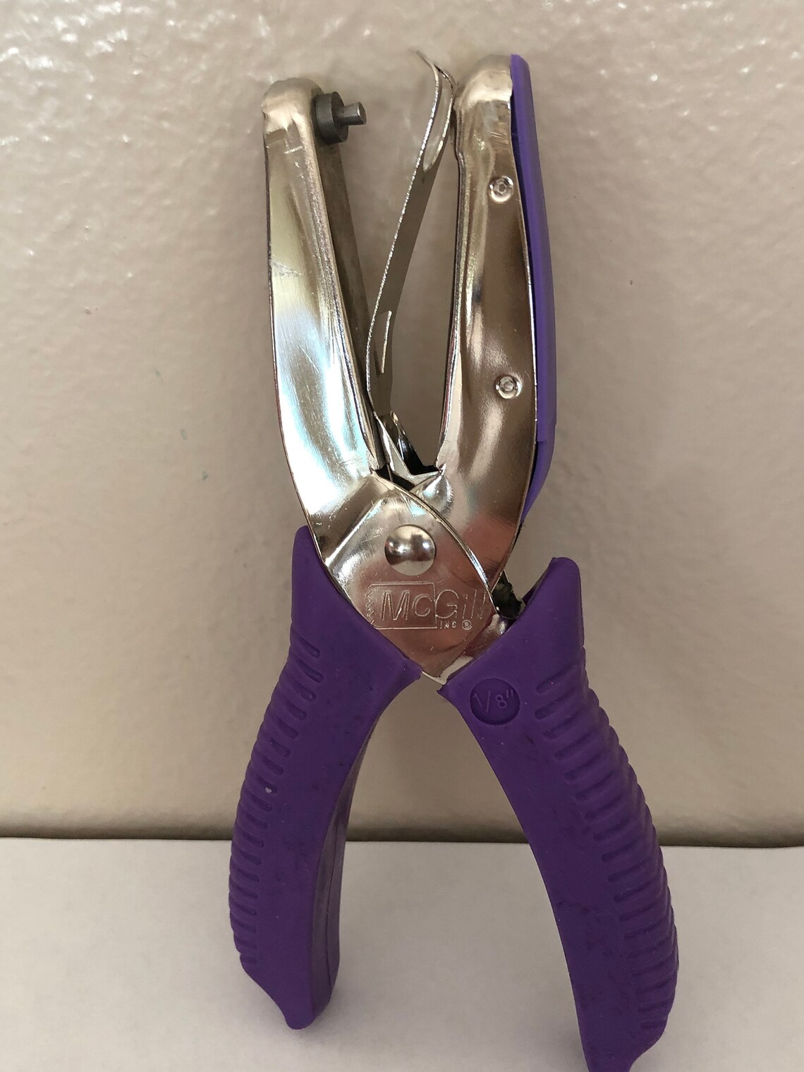 Hand Held Hole Punch Round Circle 3/16 Inch McGill | Etsy