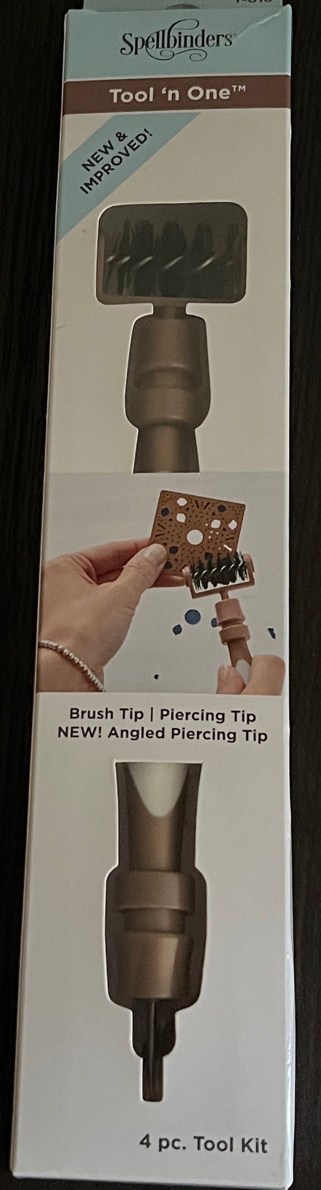 Spellbinders Tool 'n One 4-piece Tool Kit T-106. - Etsy