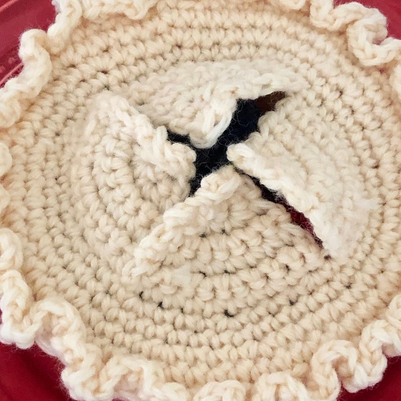 Crochet Cherry Pie - Etsy