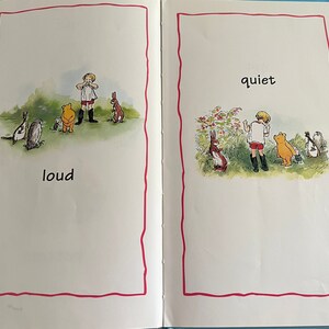 Winnie-the Pooh's Opposites Inspired by A.A. Milne - Etsy