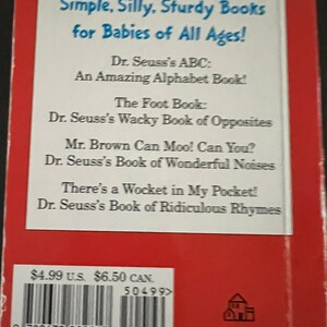 Vintage Dr. Seuss's Books, ABC and the Foot Book, Set of Two - Etsy