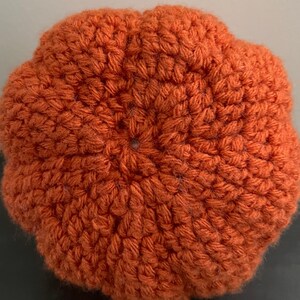 Hand Crocheted Mickey Mouse Pumpkin in Burnt Orange - Etsy