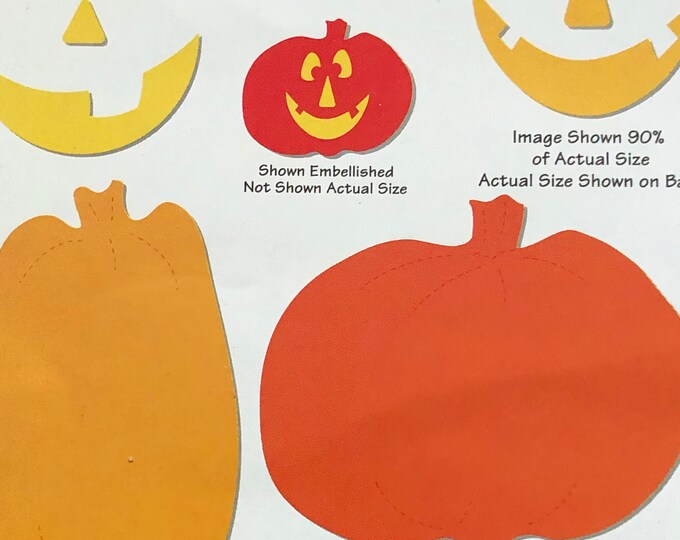 Sizzix Die, Pumpkins #2, Large, #655005 by Ellison - Etsy