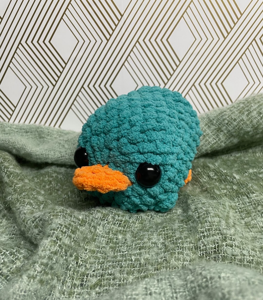Perry the Platypus Crochet - Etsy