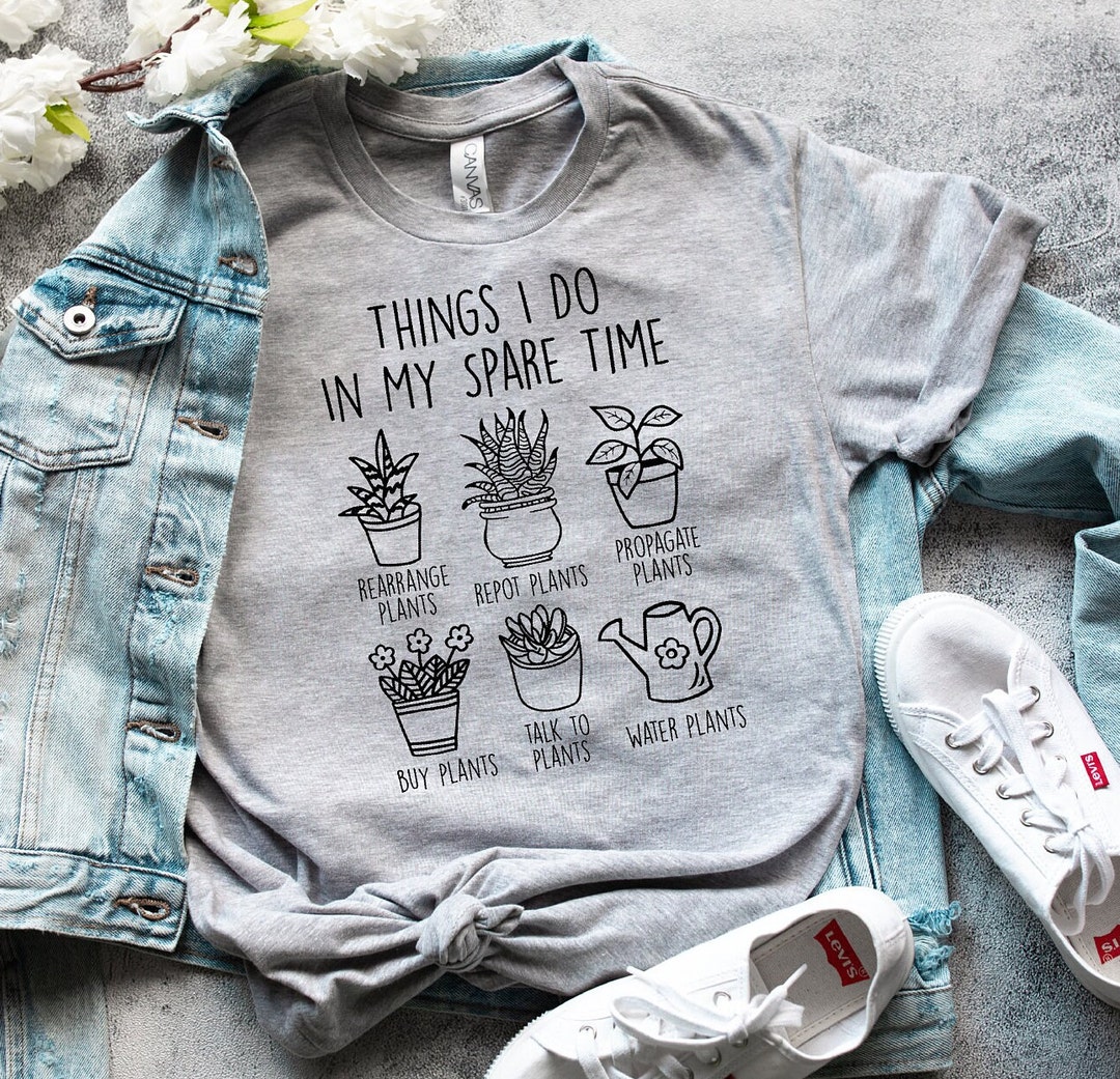 Plants Shirts, Womens Gardening Shirts, Gardener T Shirt,gardening Tee ...