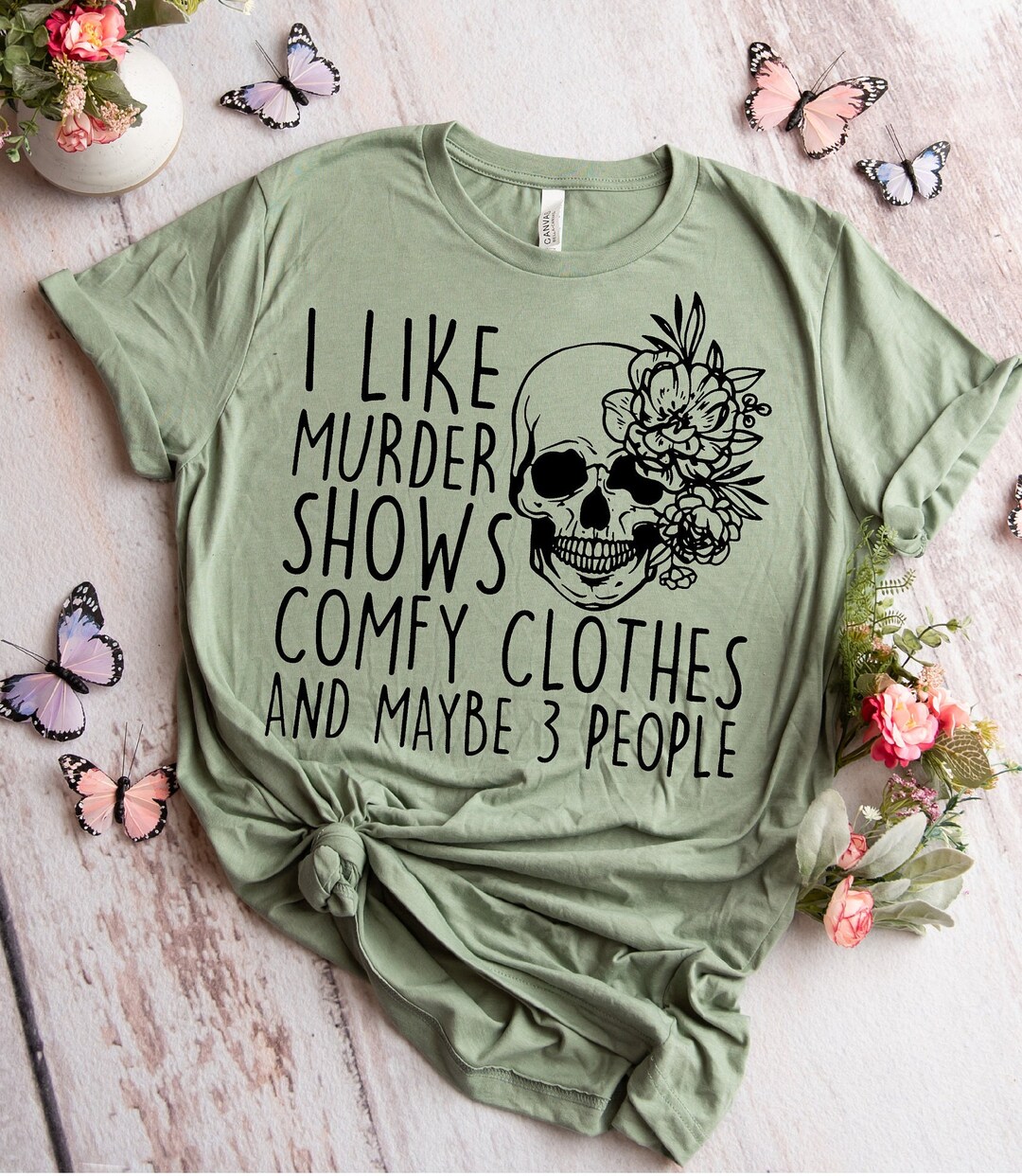 True Crime Shirt for Women, I Like Murder Show Shirt, Funny Shirt, True ...