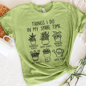 Plants Shirts, Womens Gardening Shirts, Gardener T Shirt,gardening Tee ...
