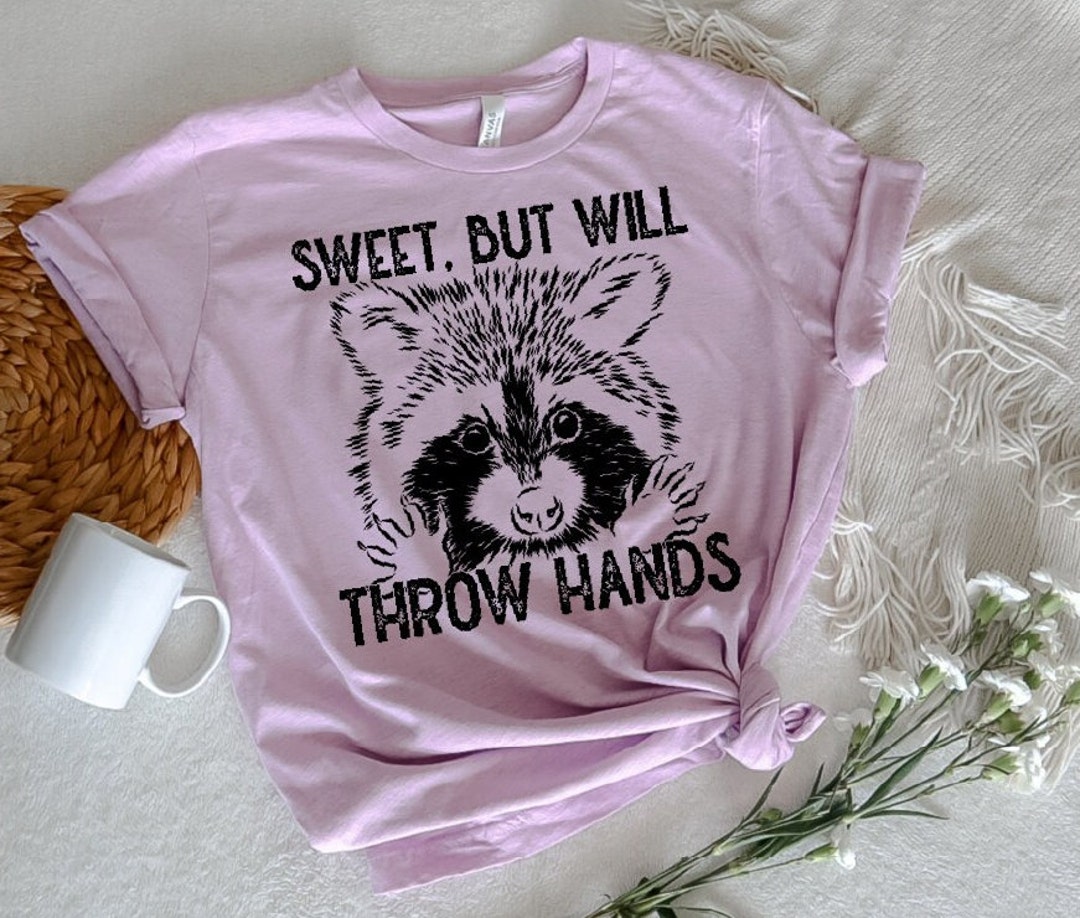 Raccoon Shirt, Racoon Graphic Unisex Tshirt , Stay Trashy Raccoon Shirt ...