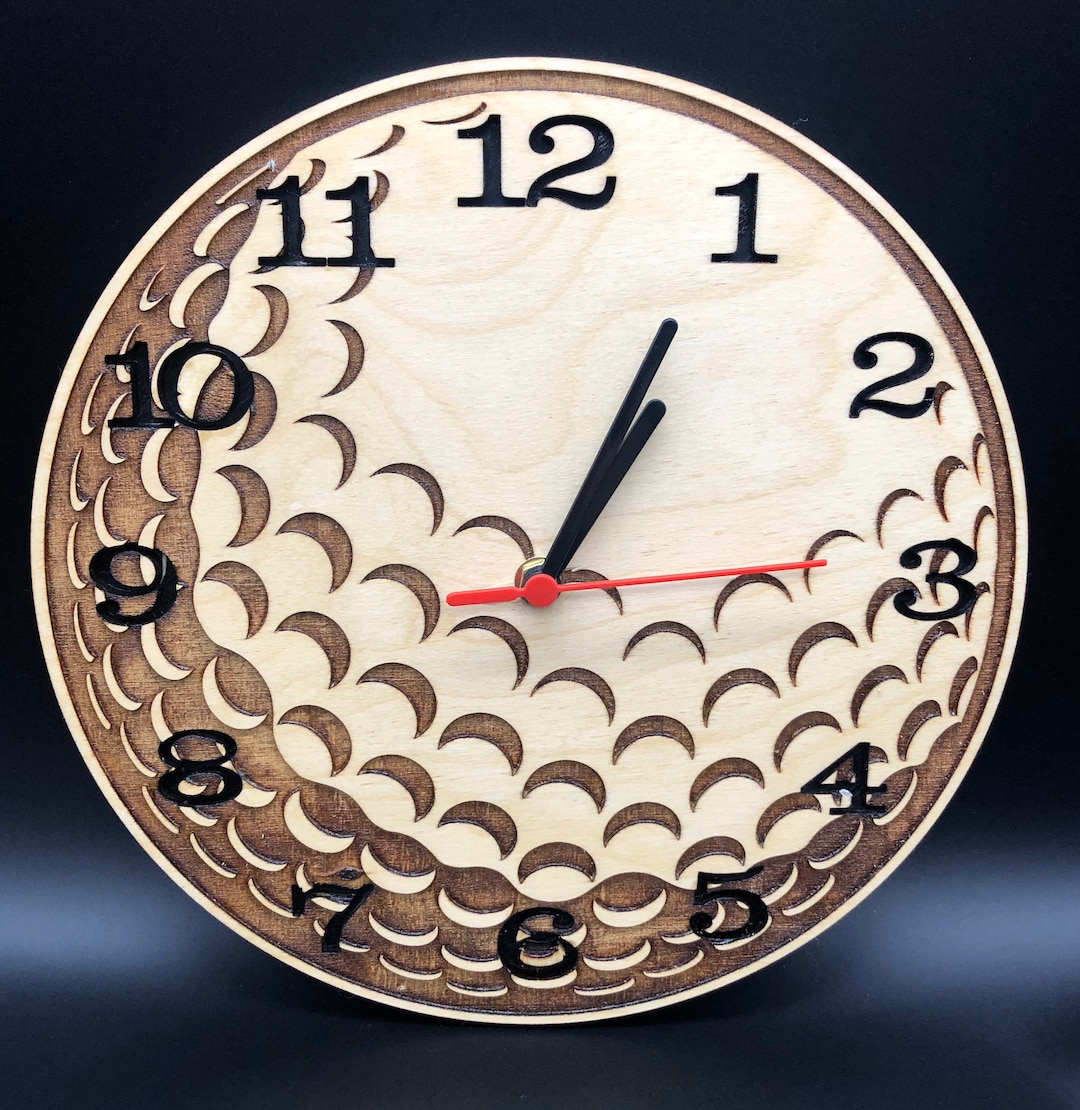 Golf Ball Clock - Etsy