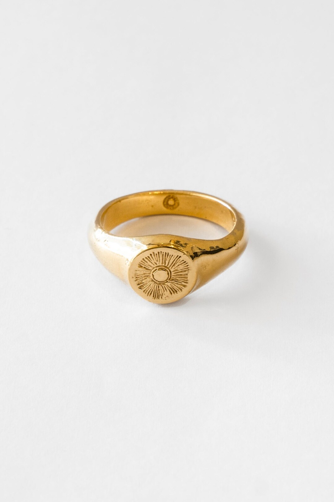 Sun Design Ring, Sol Signet Gold by Merchants of the Sun, Unisex ...