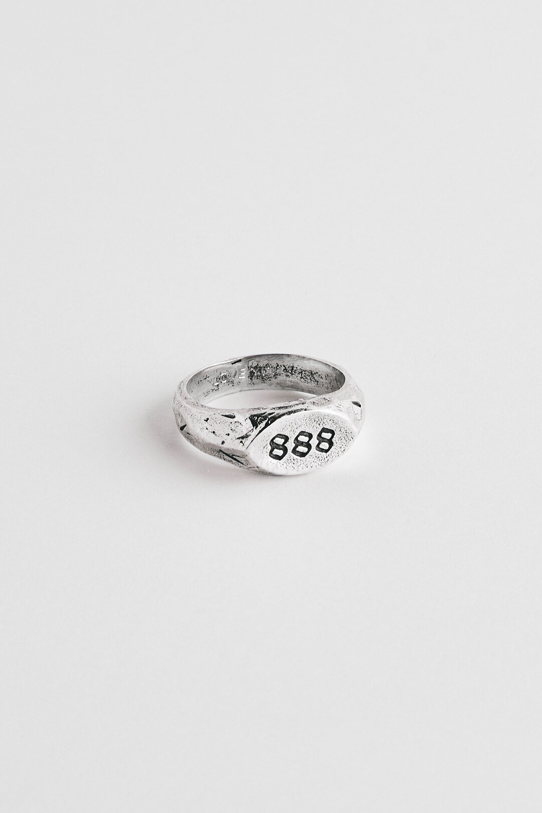 888 Angel Number Signet Ring 888 Ring by Merchants of the - Etsy