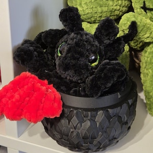 Diddy Dex the Palm Sized Snuggler Dragon Crochet Pattern Amigurumi ...