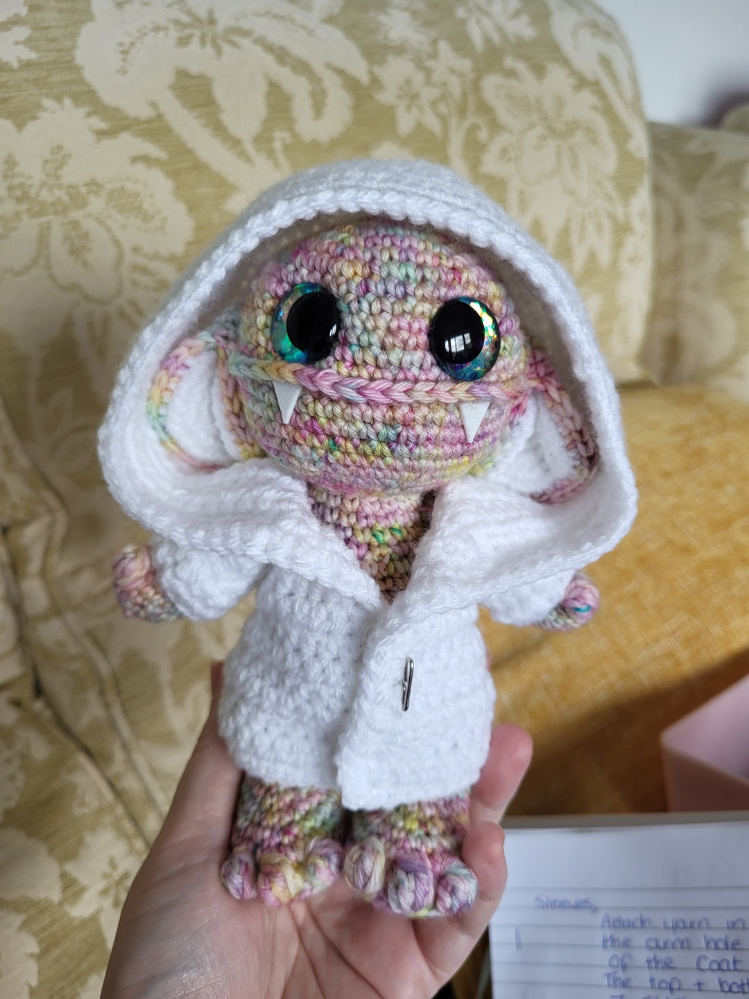 TGT Coat PDF Pattern Crochet Amigurumi the Goblin Thing - Etsy