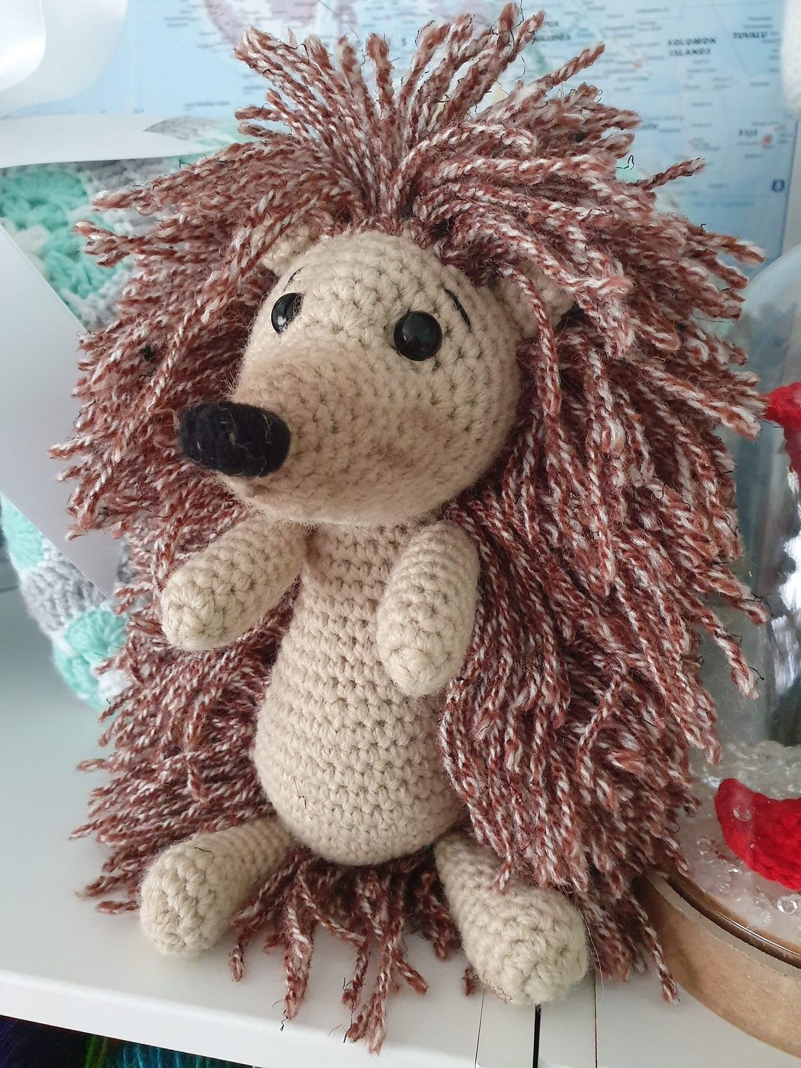 Bruno the Hedgehog Crochet Pattern - Etsy