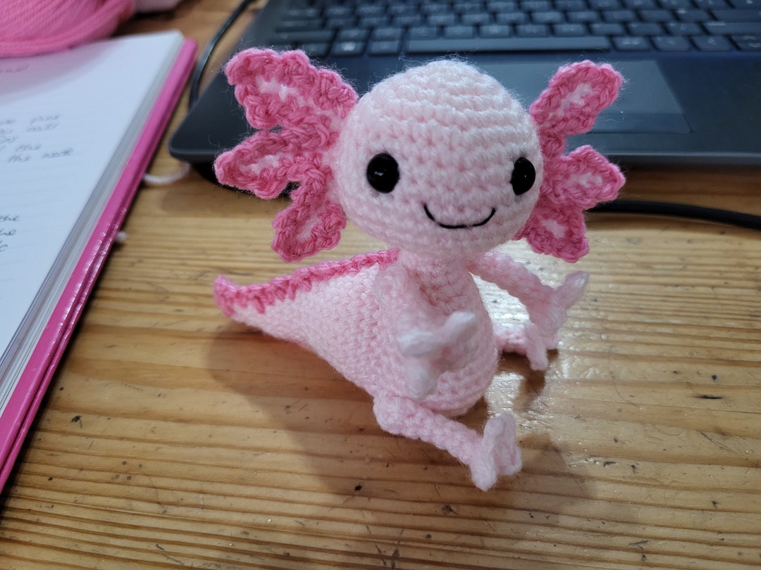 Axel the Axolotl Crochet Pattern PDF Amigurumi - Etsy