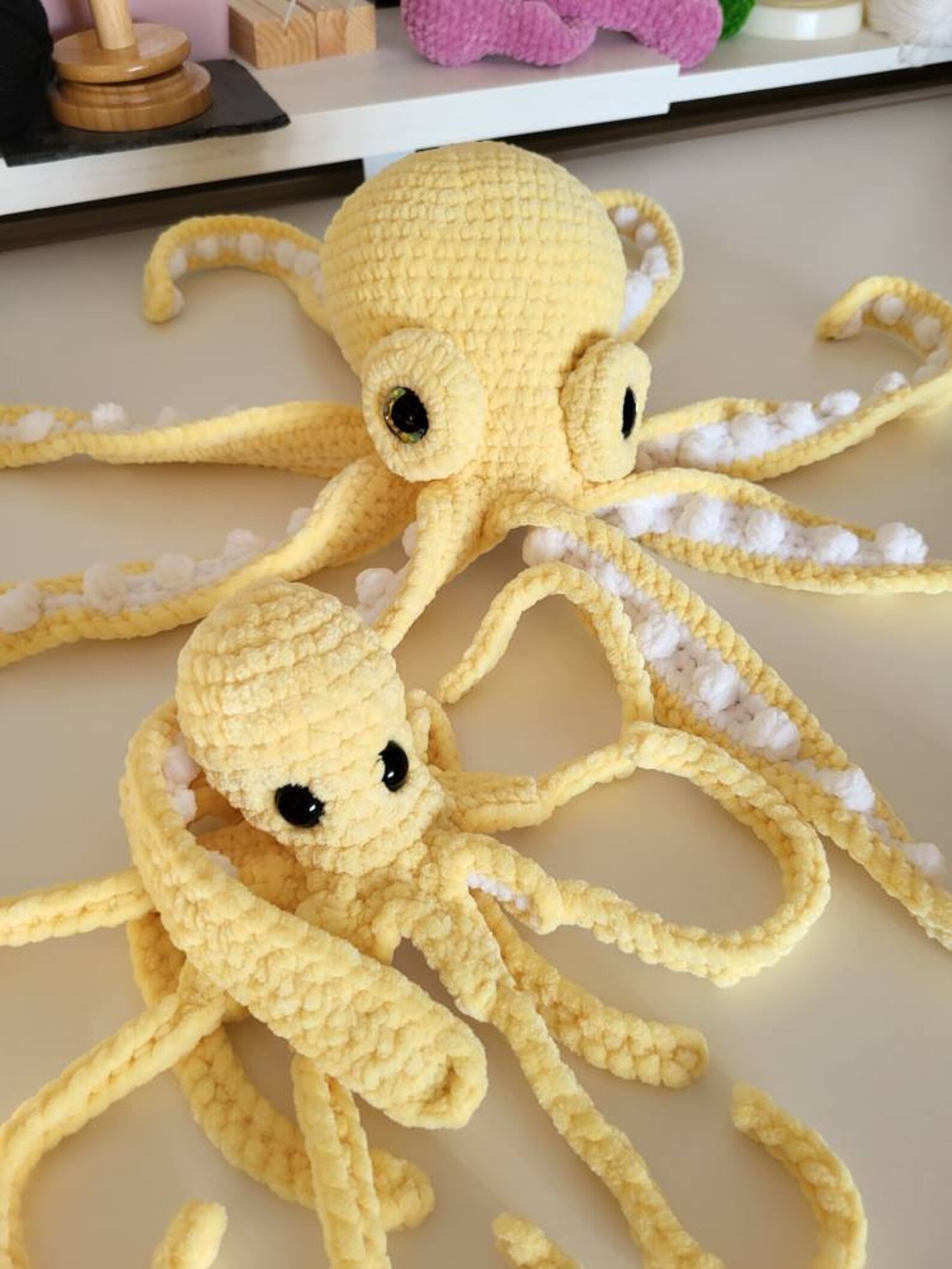 Octo Mama and Baby Crochet Pattern Pdf Amigurumi Octopus Under - Etsy UK