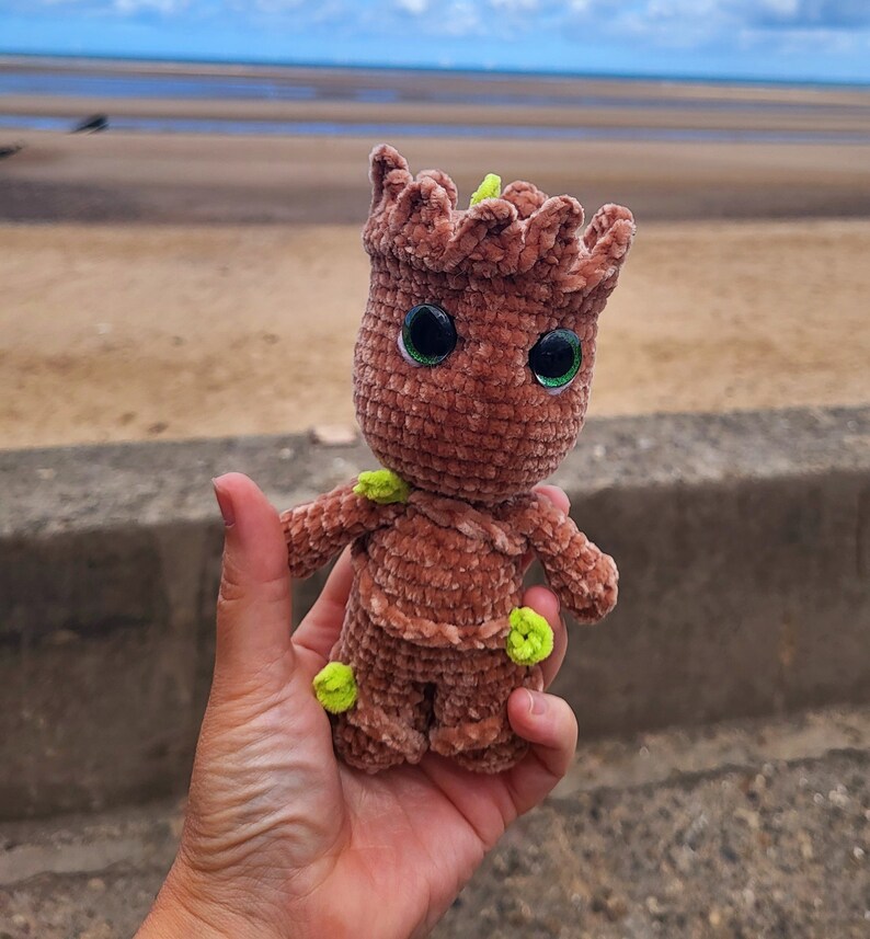 Baby Tree Man Groot Inspired Crochet Pattern PDF Digital - Etsy