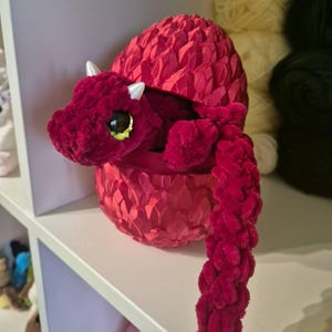 Diddy Dex the Palm Sized Snuggler Dragon Crochet Pattern Amigurumi ...