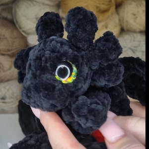 Diddy Dex the Palm Sized Snuggler Dragon Crochet Pattern Amigurumi ...