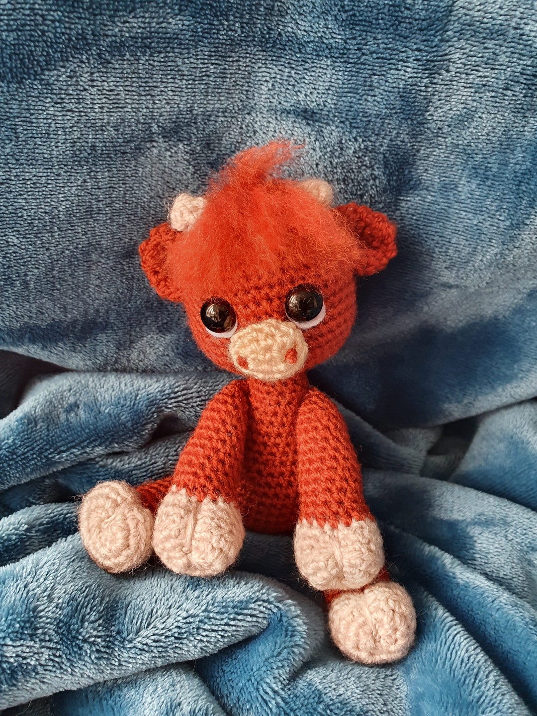 Aggie the Baby Highland Cow - Etsy