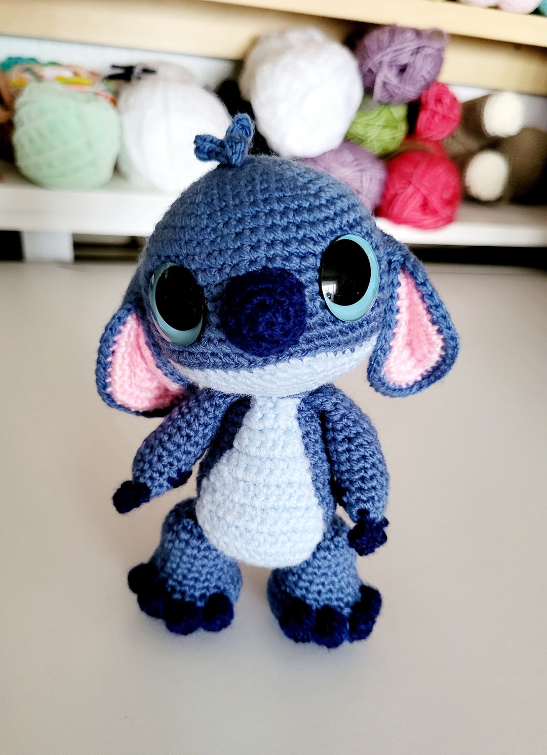 Little Blue Bean Crochet Pattern Amigurumi Instructions - Etsy