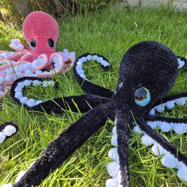 Rainbow Octopus Pattern - Etsy