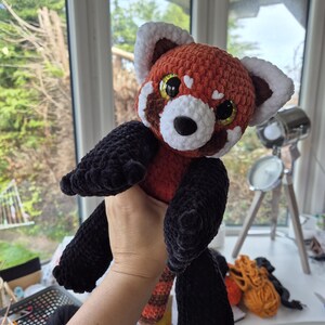 Red Panda Crochet Pattern Amigurumi - Etsy