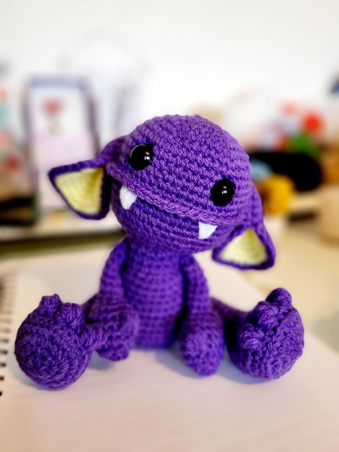 The Goblin Thing Crochet Pattern Pdf Mythical Creatures Crochet ...