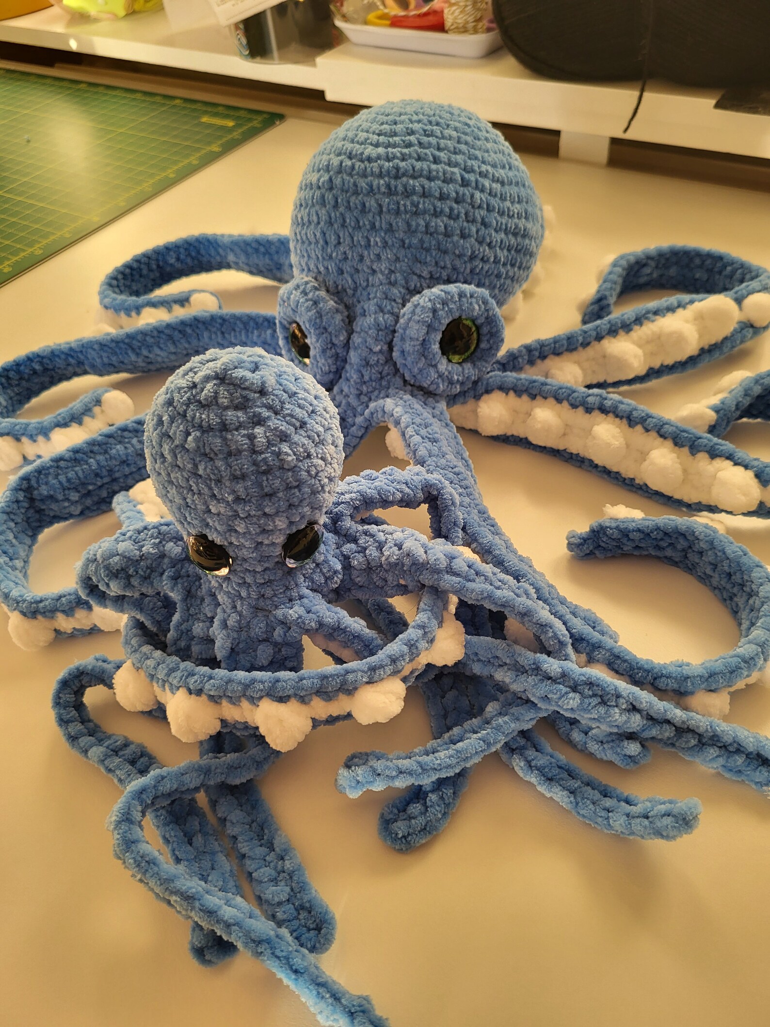 Octo Mama and Baby Crochet Pattern Pdf Amigurumi Octopus Under - Etsy UK
