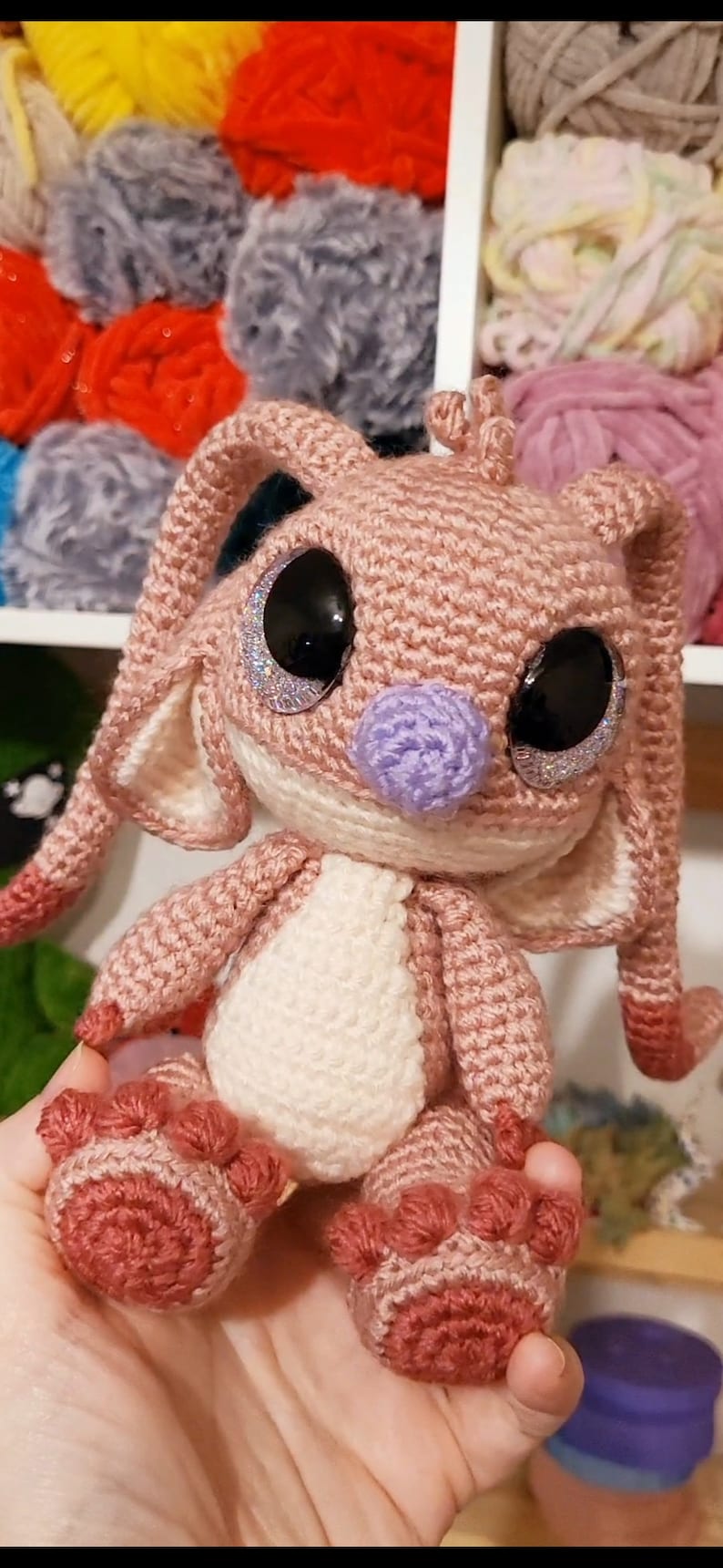 Little Blue Bean Crochet Pattern Amigurumi Instructions - Etsy