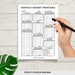Monthly Budget Planner Printable | Financial Journal | Monthly Budget ...