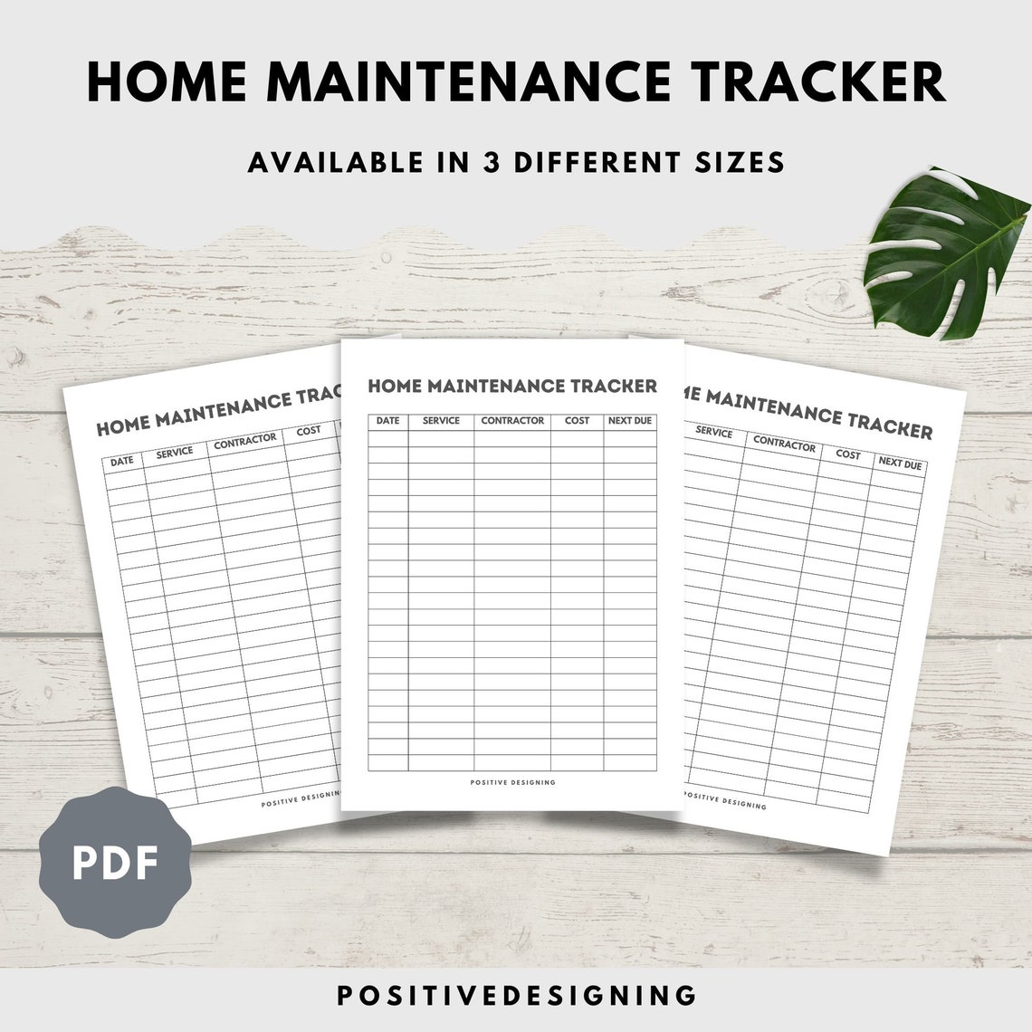 Home Maintenance Checklist, Home Management Planner, House Checklist ...